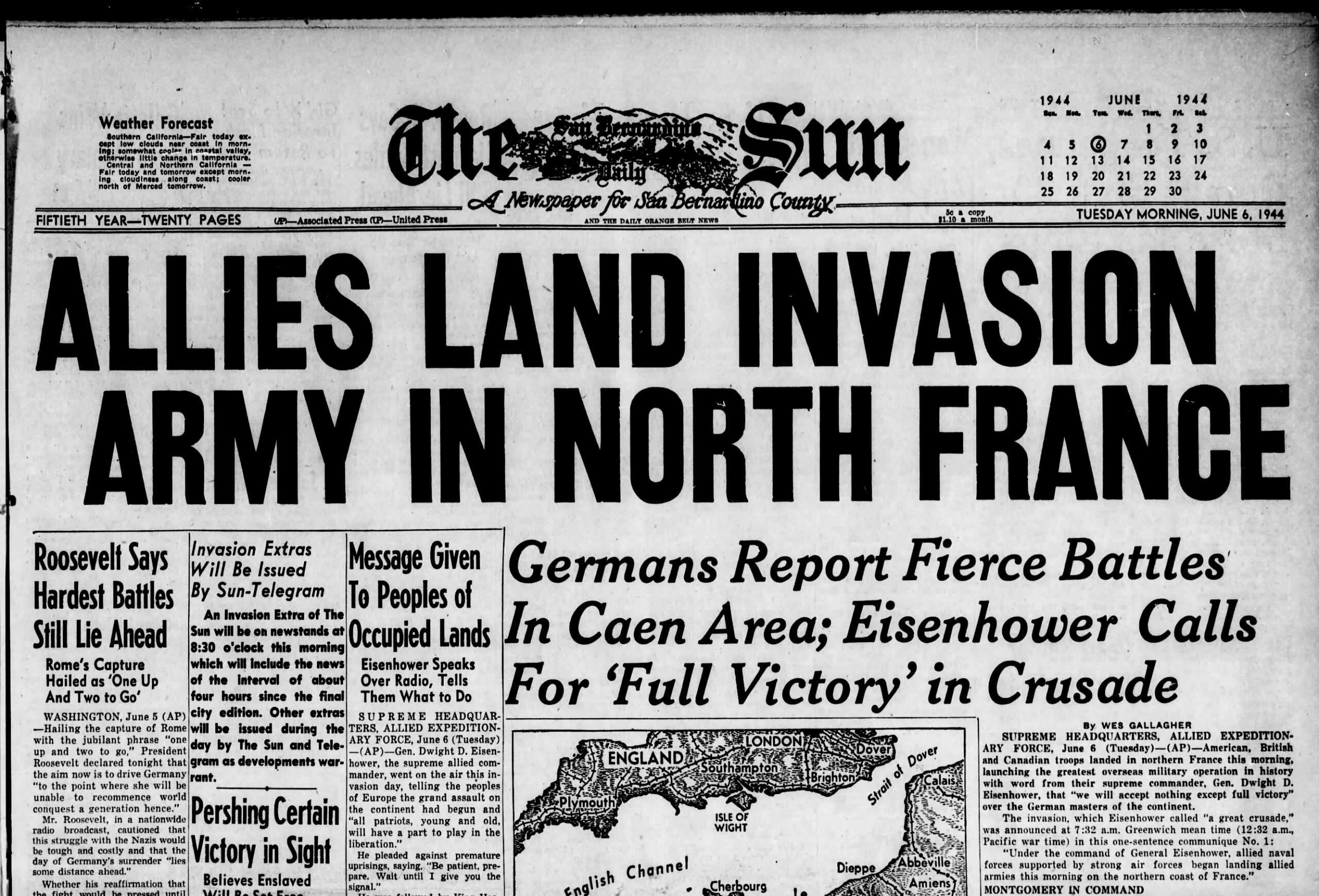 D-DAY! On this day 81 years ago in Mendo, the Albion Bridge opening was ...
